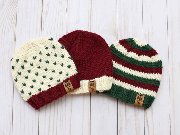 Christmas Hats Bundle (Knit) – Lion Brand Yarn