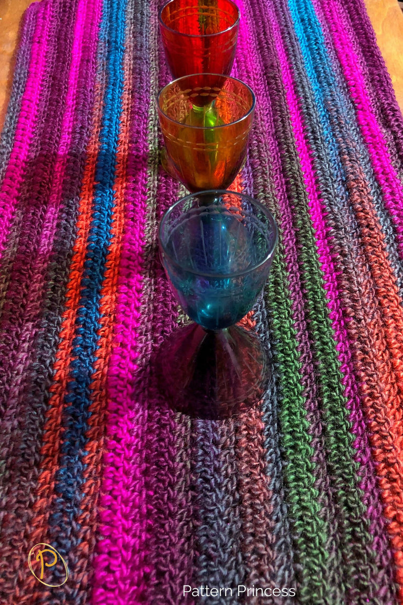 4-Hour Table Runner Pattern (Crochet) – Lion Brand Yarn