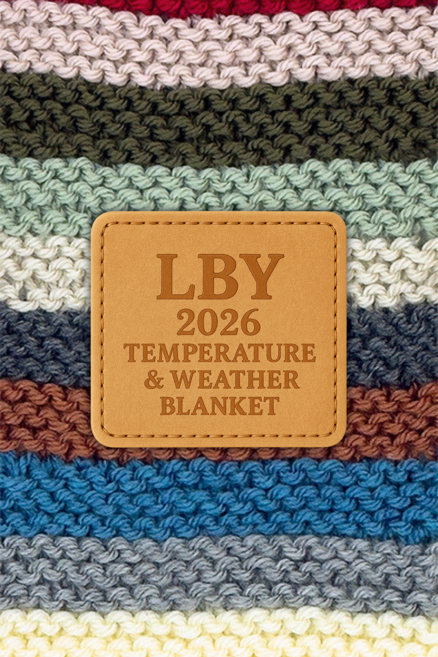 Knit Temperature Blanket 2026 – Lion Brand Yarn