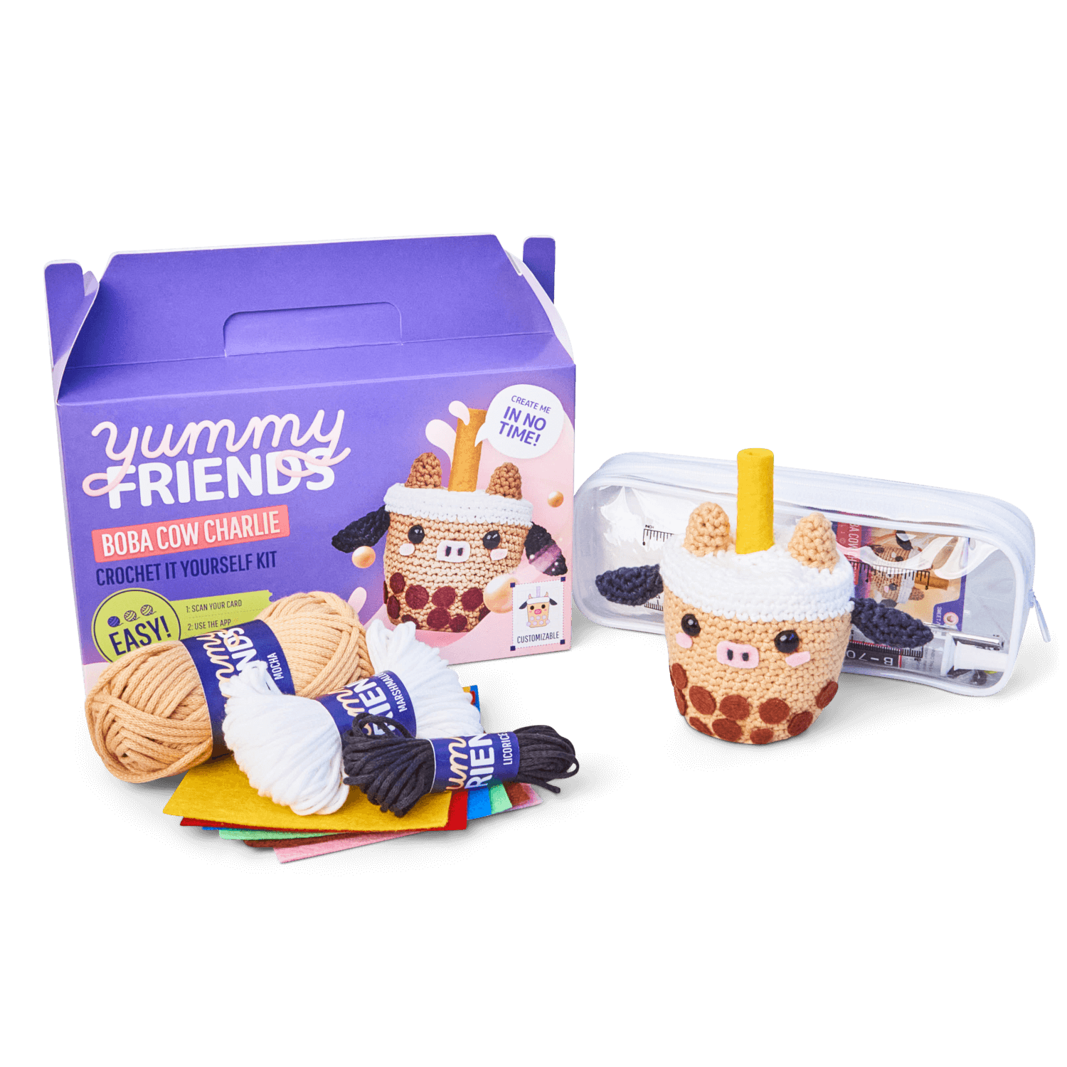 Yummy Friends Crochet Kit – Lion Brand Yarn