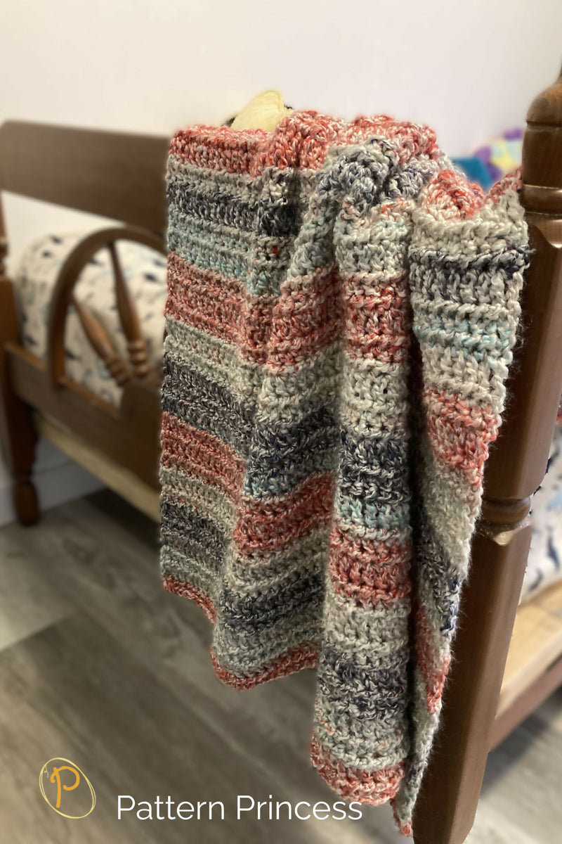 Easy Snuggle Nest Blanket Crochet Pattern (Crochet) – Lion Brand Yarn