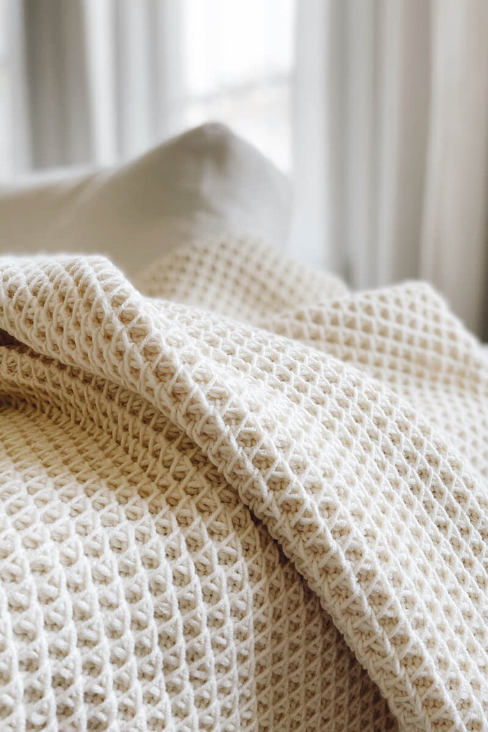 Crochet Kit - The Bourdon Throw – Lion Brand Yarn