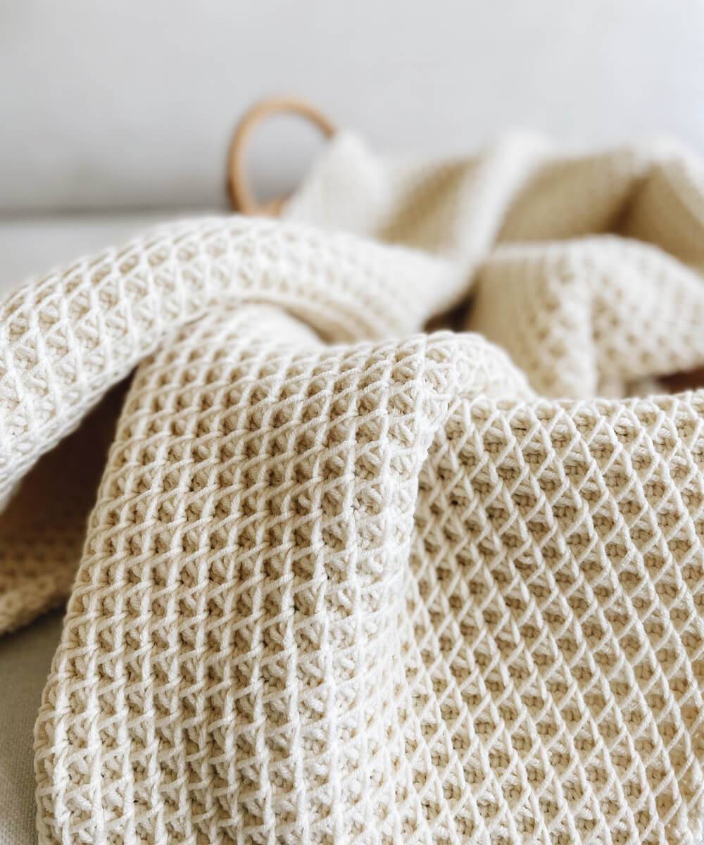 Crochet Kit - The Bourdon Throw – Lion Brand Yarn