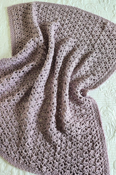 Crochet Kit - Lilac & Lace Blanket – Lion Brand Yarn