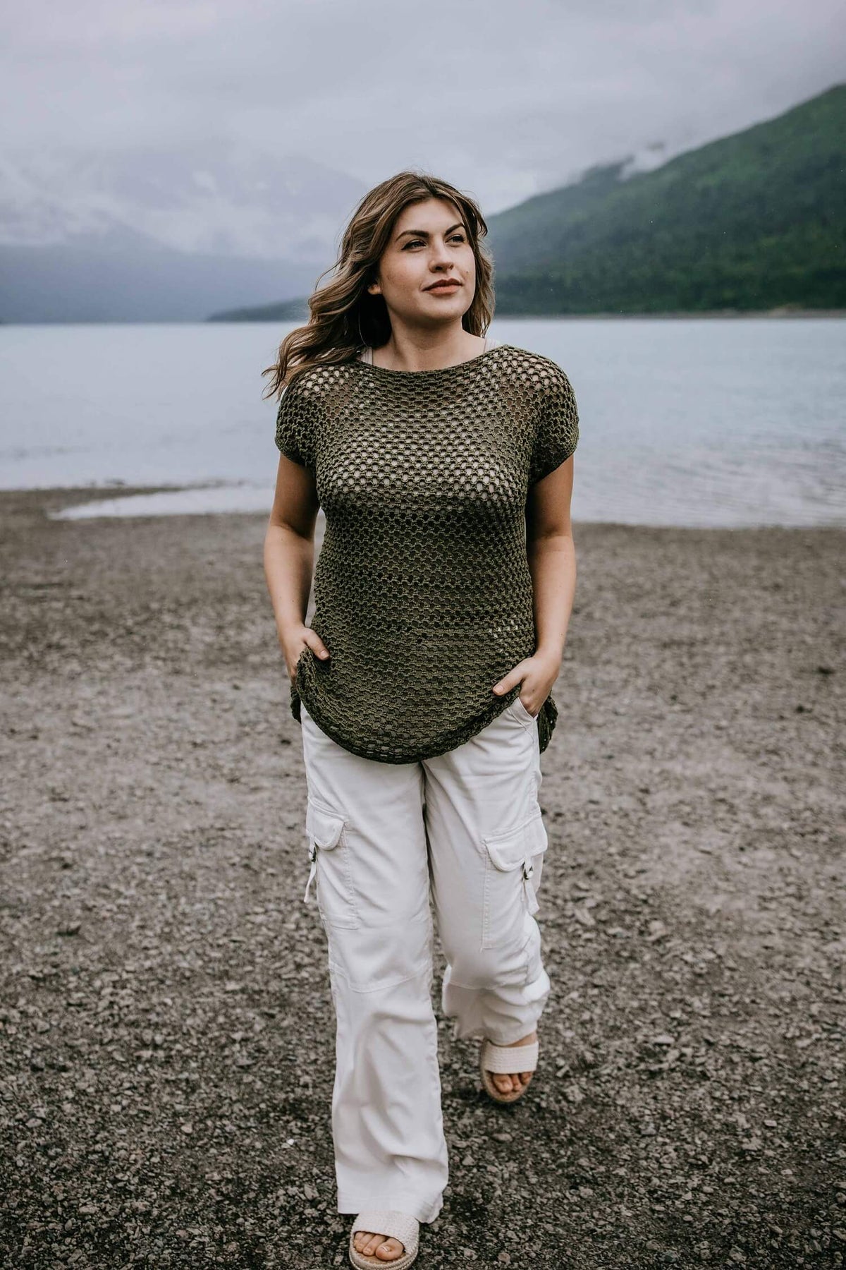 Crochet Kit - Summer Crochet Mesh Top – Lion Brand Yarn