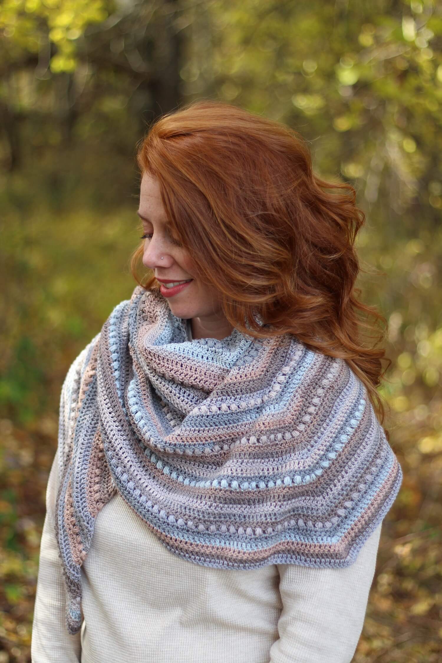 Crochet Kit - Harmony Lite Shawl – Lion Brand Yarn