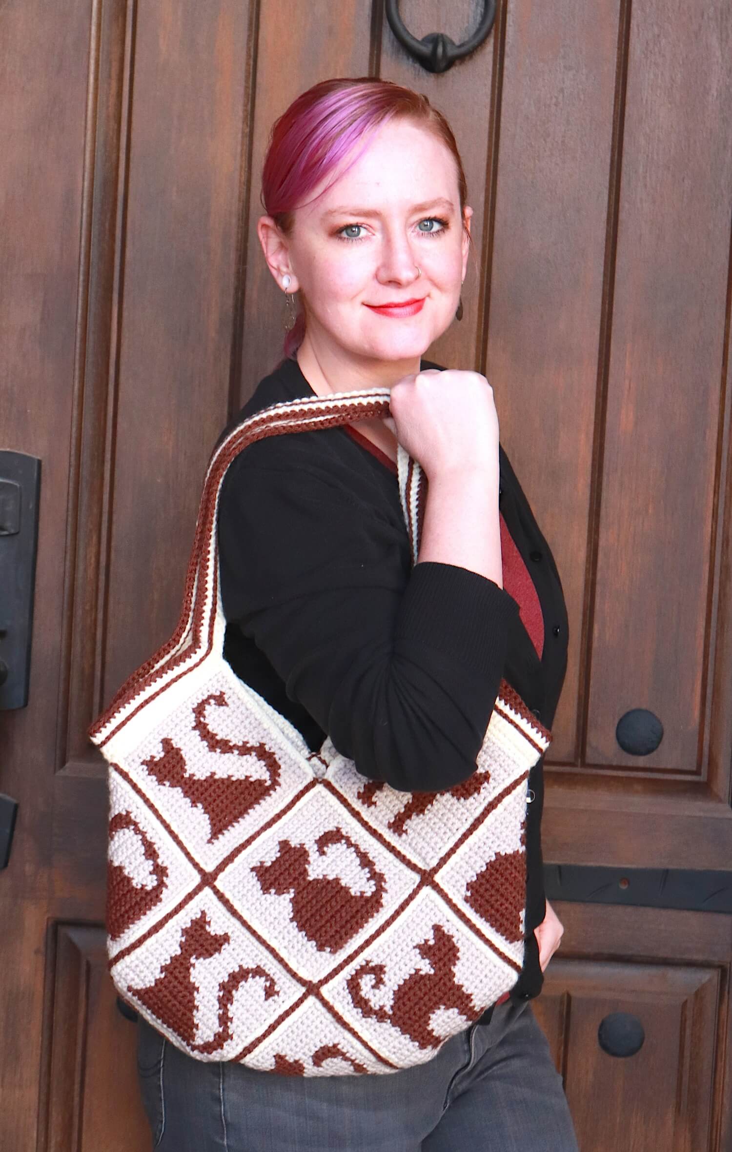 Crochet Kit - Cat Lady Bag – Lion Brand Yarn