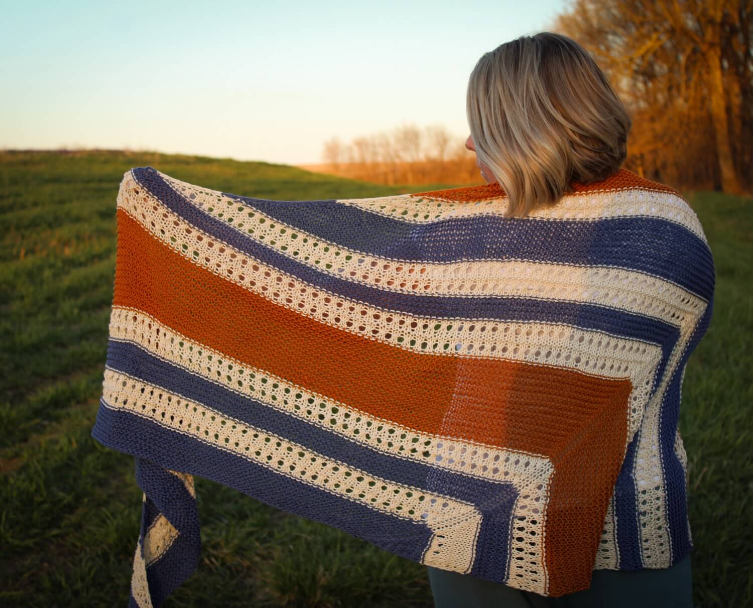 Knit Kit - Rising Kite Shawl – Lion Brand Yarn