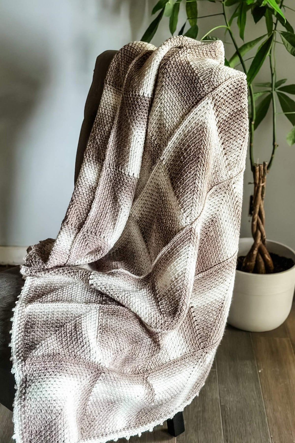 Crochet Kit - Shadow Block Blanket – Lion Brand Yarn