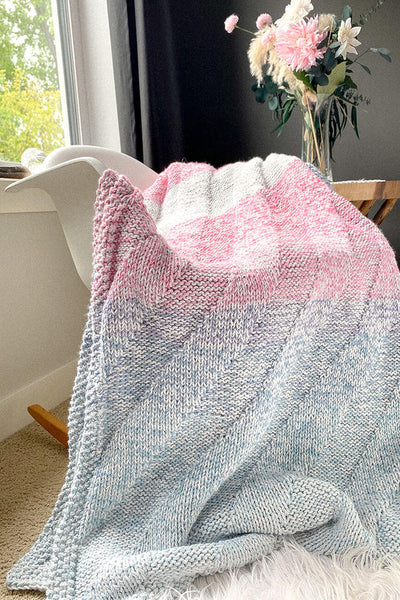 Knit Kit - The Sequence Throw – Lion Brand Yarn