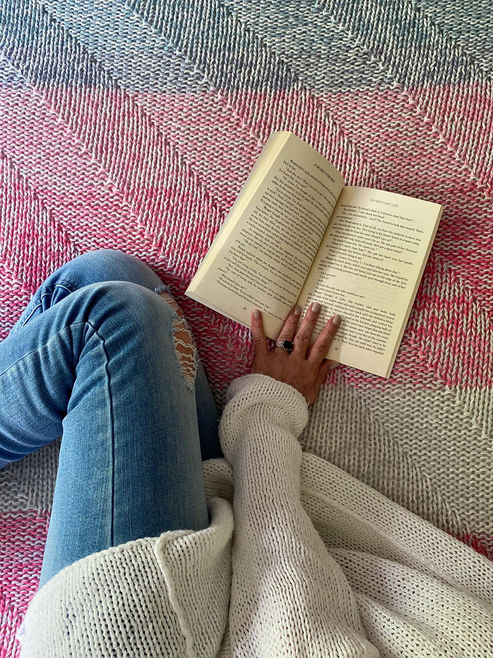 Knit Kit - The Sequence Throw – Lion Brand Yarn