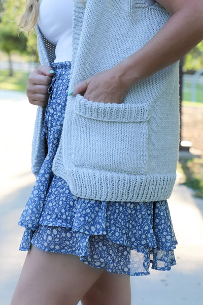 Knit Kit - All Day Vest – Lion Brand Yarn