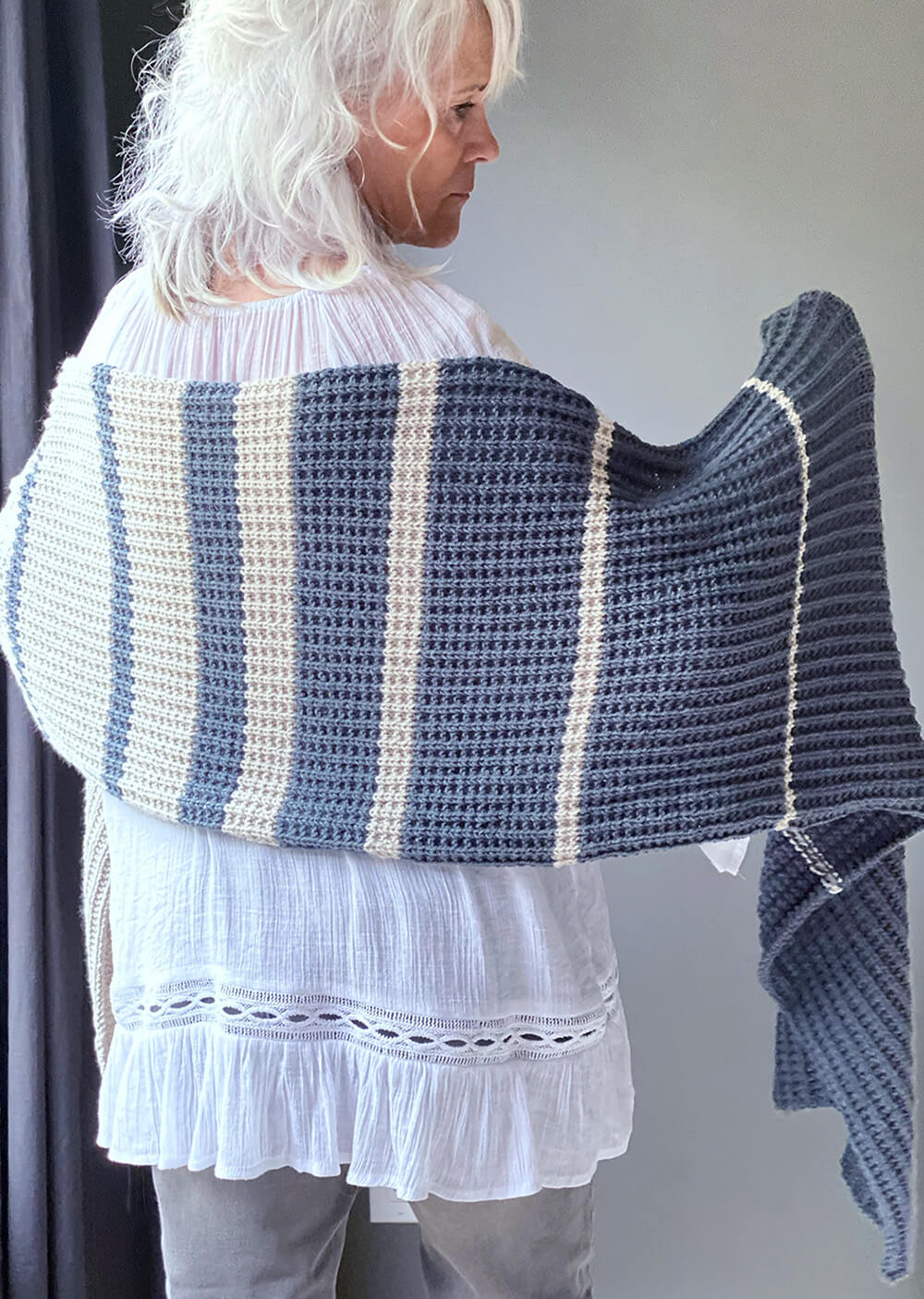 Knit Kit - The Fibonacci Wrap – Lion Brand Yarn