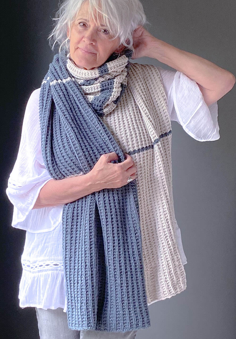 Knit Kit - The Fibonacci Wrap – Lion Brand Yarn