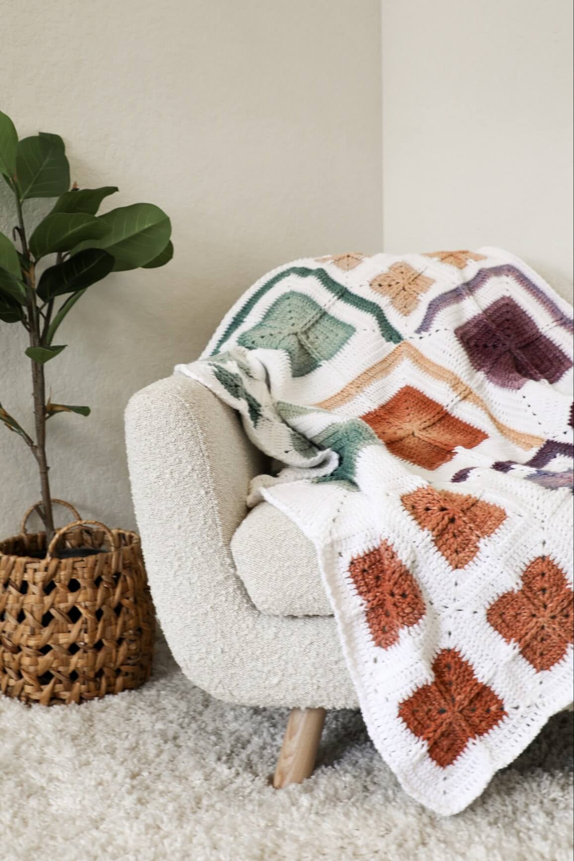 Crochet Kit - Bejeweled Throw – Lion Brand Yarn