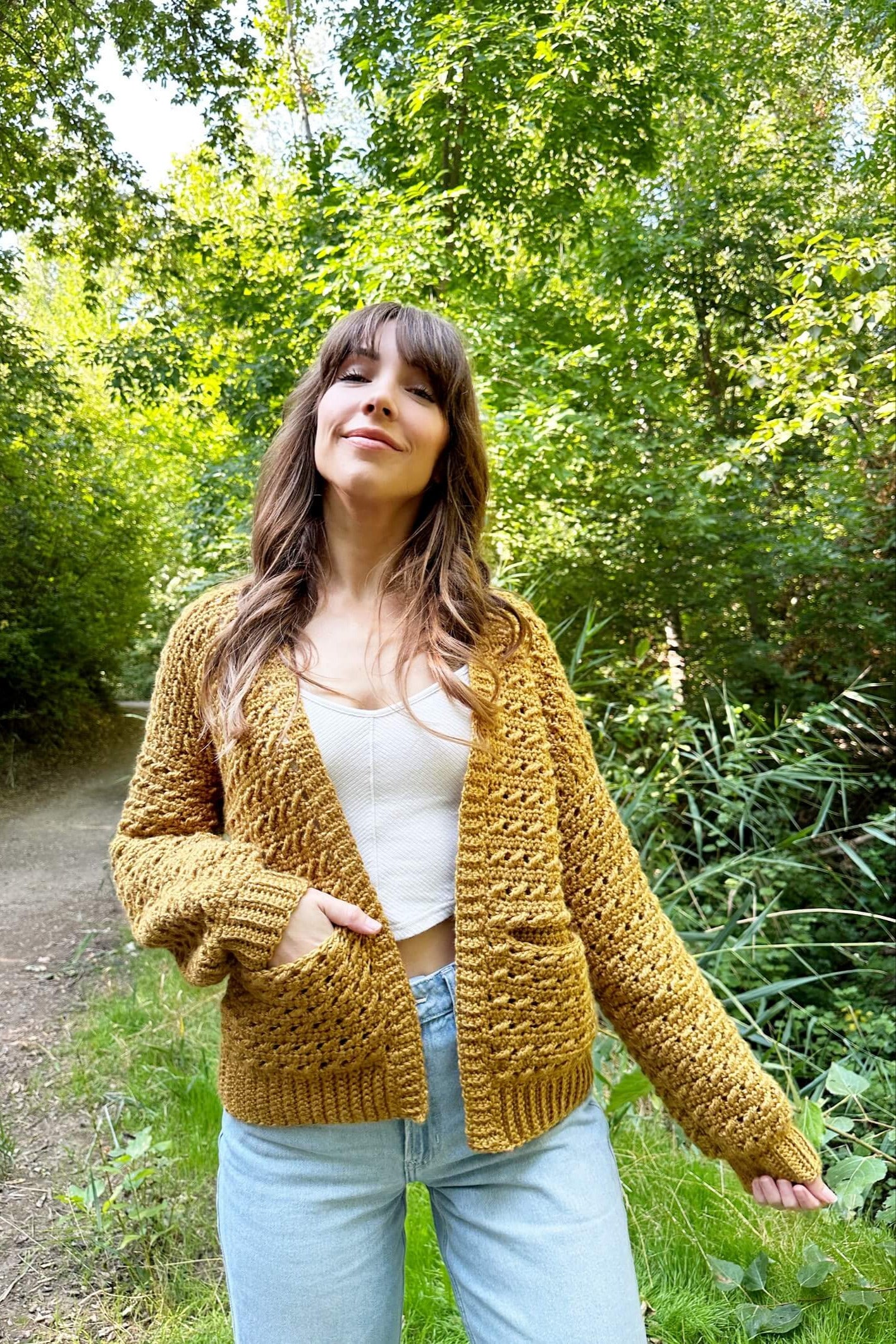 Crochet Kit - The Maeve Cardigan – Lion Brand Yarn