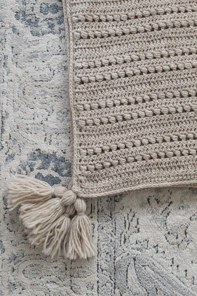 Crochet Kit - Beadboard Blanket – Lion Brand Yarn