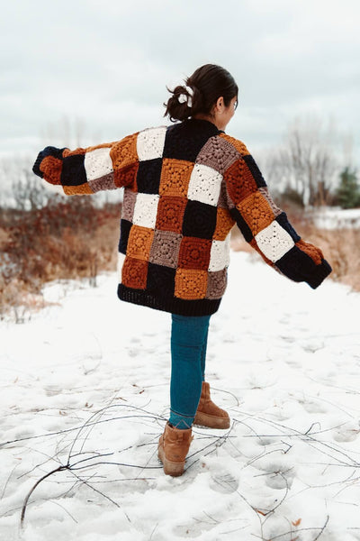 Crochet Kit - Never Off Cardigan – Lion Brand Yarn