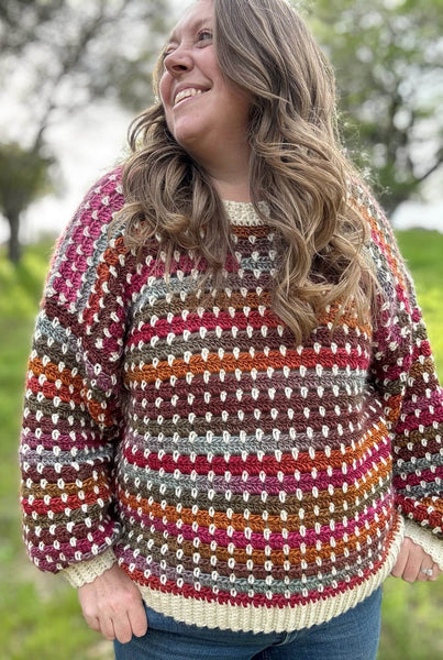 Crochet Kit - The Magnus Pullover – Lion Brand Yarn