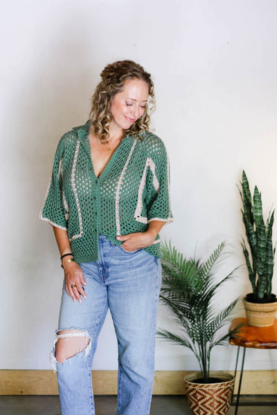 Crochet Kit - The Weekender Tee – Lion Brand Yarn