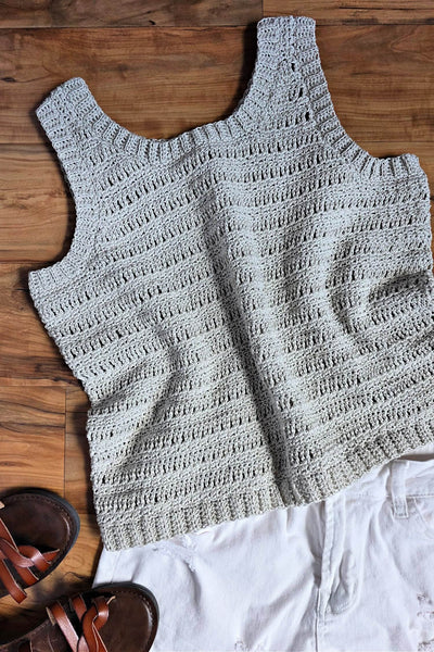 Crochet Kit - Lakelyn Tank Top – Lion Brand Yarn