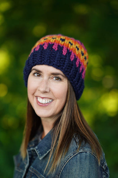 Knit Kit - Color Burst Beanie – Lion Brand Yarn