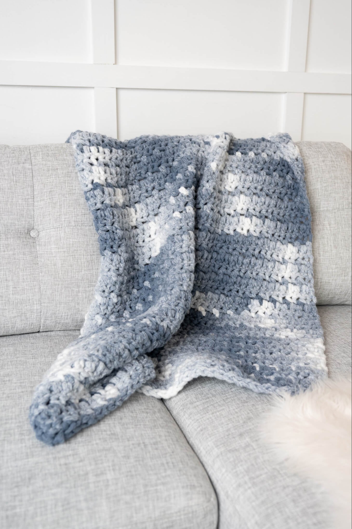 Texture Throw (Crochet) – Lion Brand Yarn