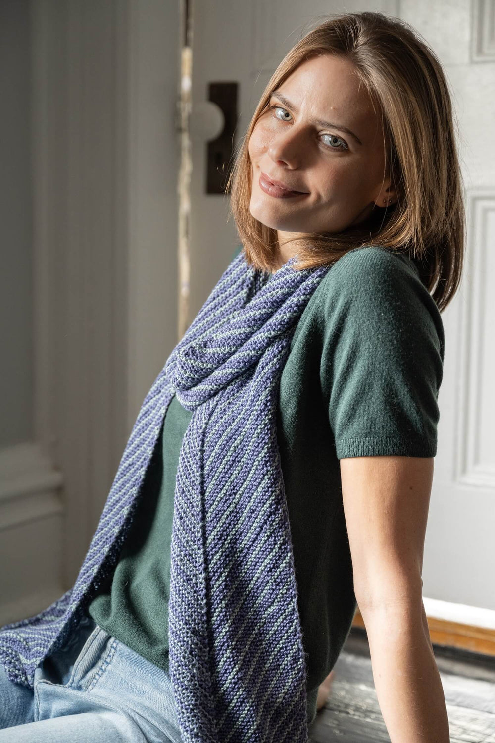 Lucy Apron (Knit) – Lion Brand Yarn