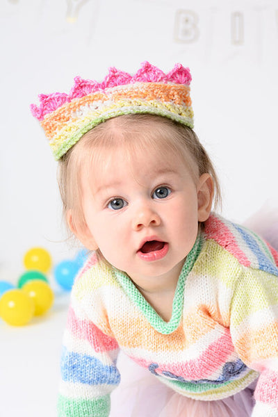 Party Crown (Crochet) – Lion Brand Yarn