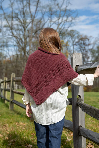 Knit Kit - Mayfair Poncho – Lion Brand Yarn