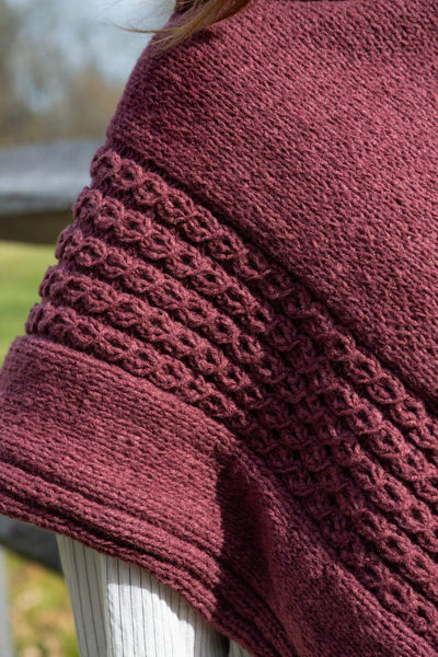 Knit Kit - Mayfair Poncho – Lion Brand Yarn