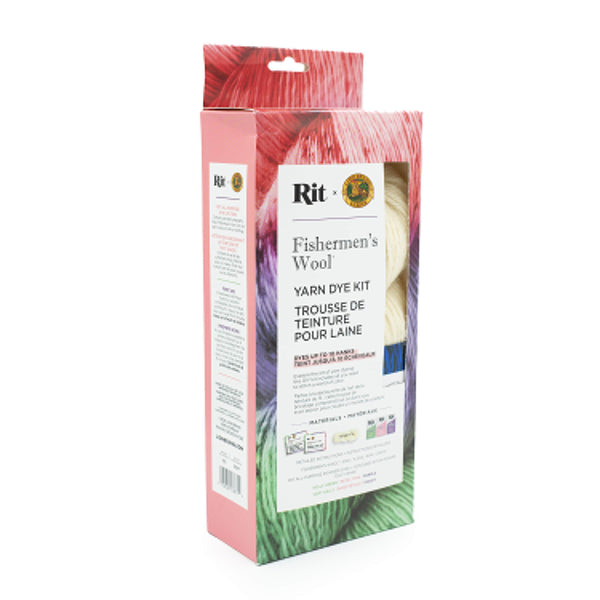 Rit® and Lion Brand® Fishermen's Wool® Yarn Dye Kit – Lion Brand Yarn