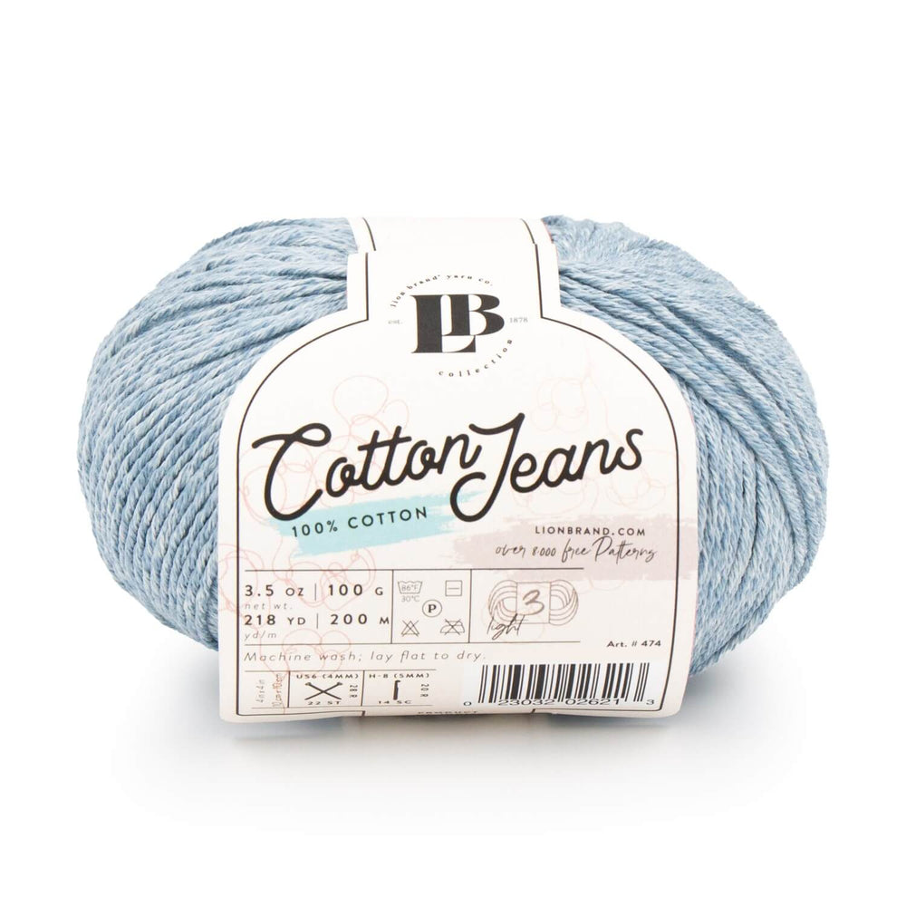 LB Collection® Cotton Jeans® Yarn – Lion Brand Yarn