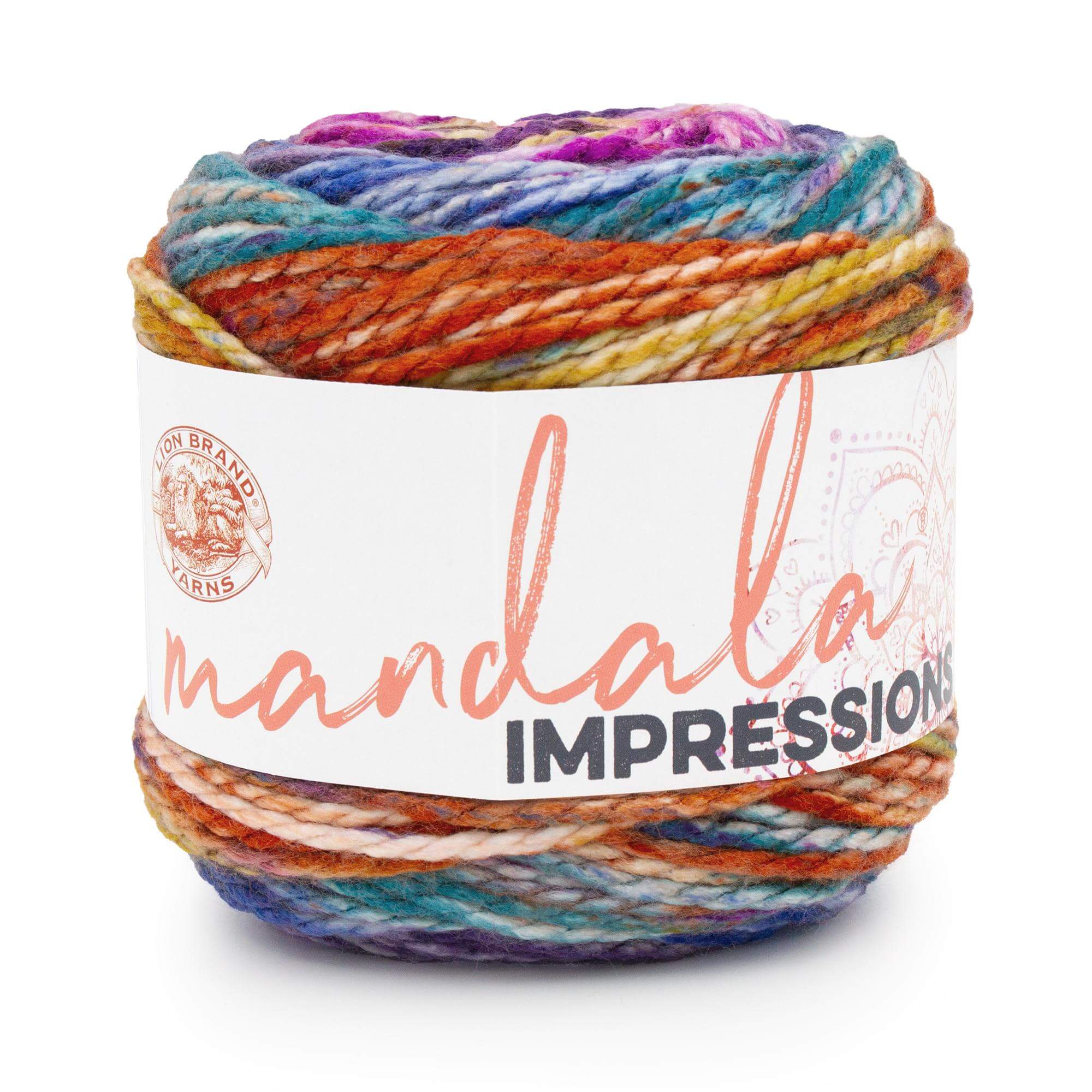 Mandala® Impressions Yarn – Lion Brand Yarn