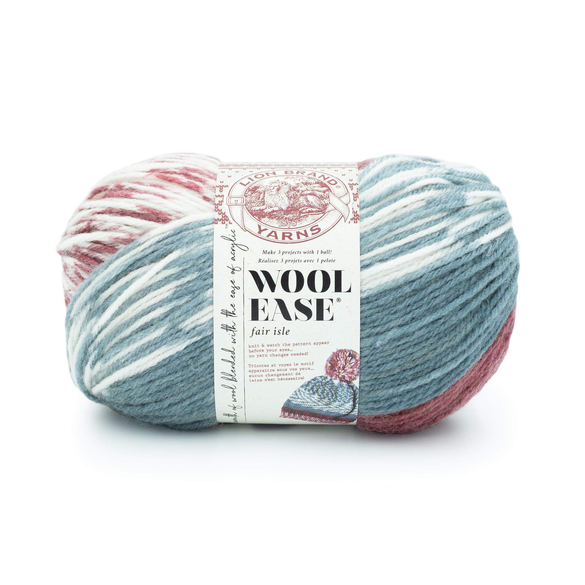 Wool-Ease® Fair Isle Yarn – Lion Brand Yarn