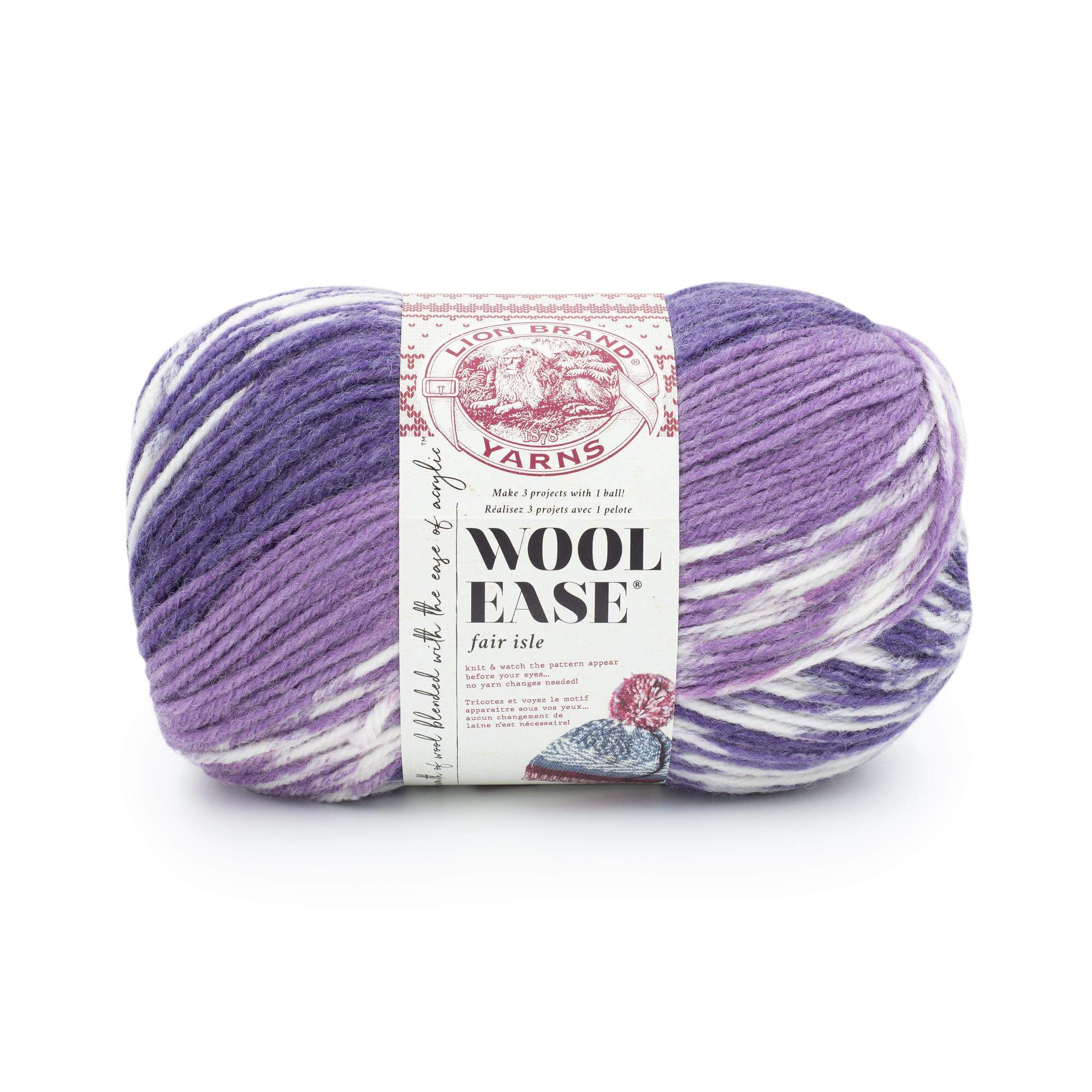 Wool-Ease® Fair Isle Yarn – Lion Brand Yarn