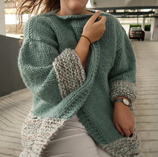 Apricity Cardigan (Knit) – Lion Brand Yarn