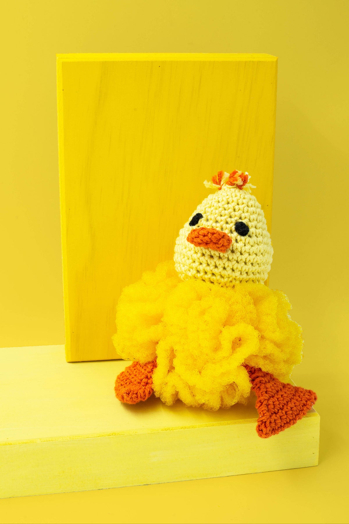 Duck Scrubby Buddy (Crochet) – Lion Brand Yarn