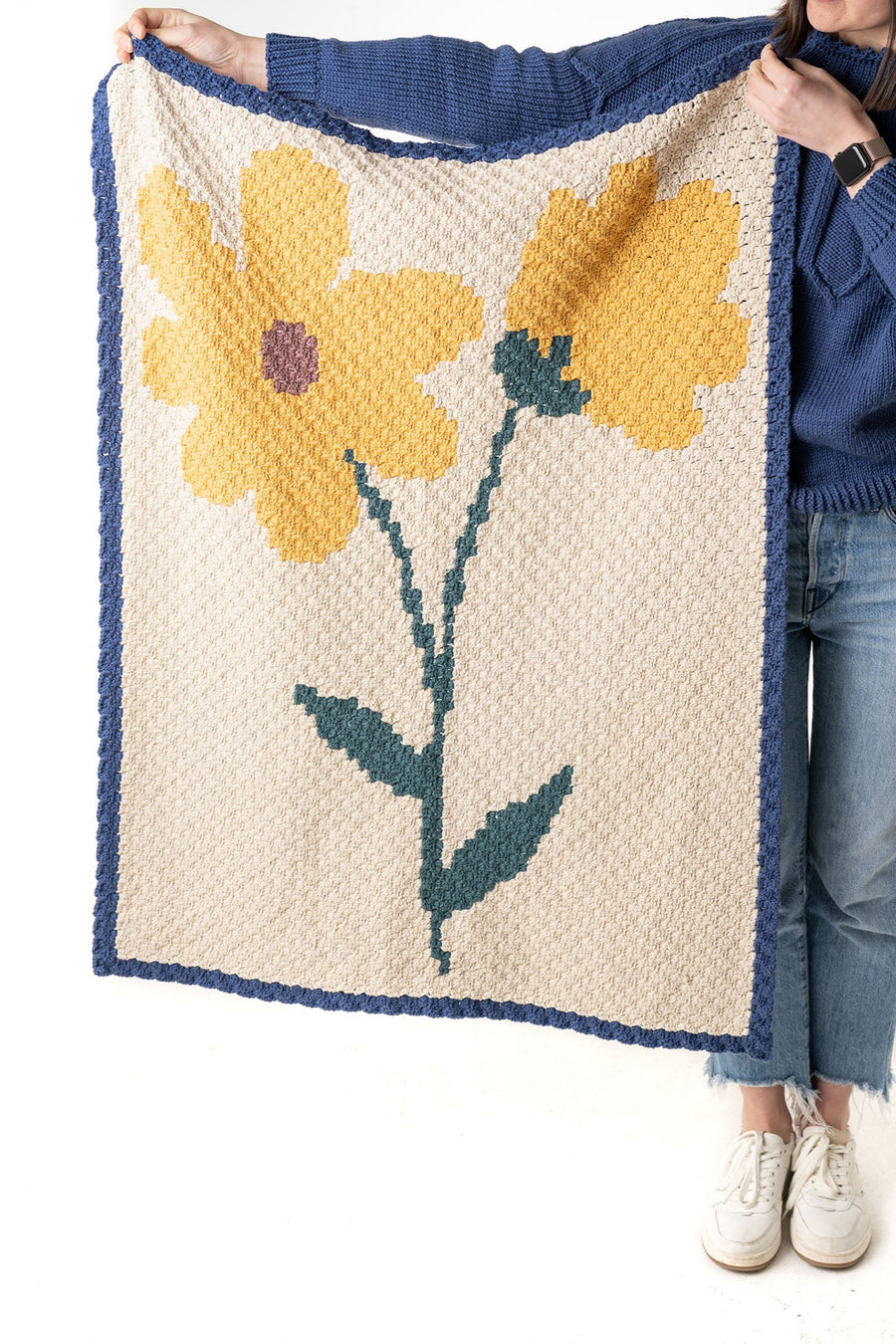 Spring Bloom C2C Blanket (Crochet) – Lion Brand Yarn