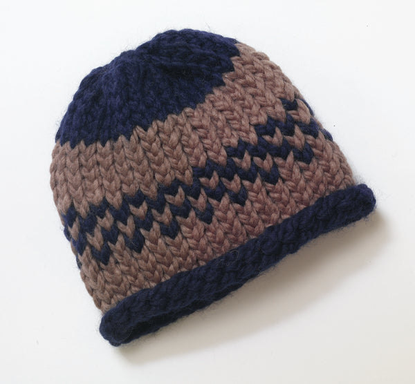 Knifty Knitter Fair Isle Cap Pattern – Lion Brand Yarn