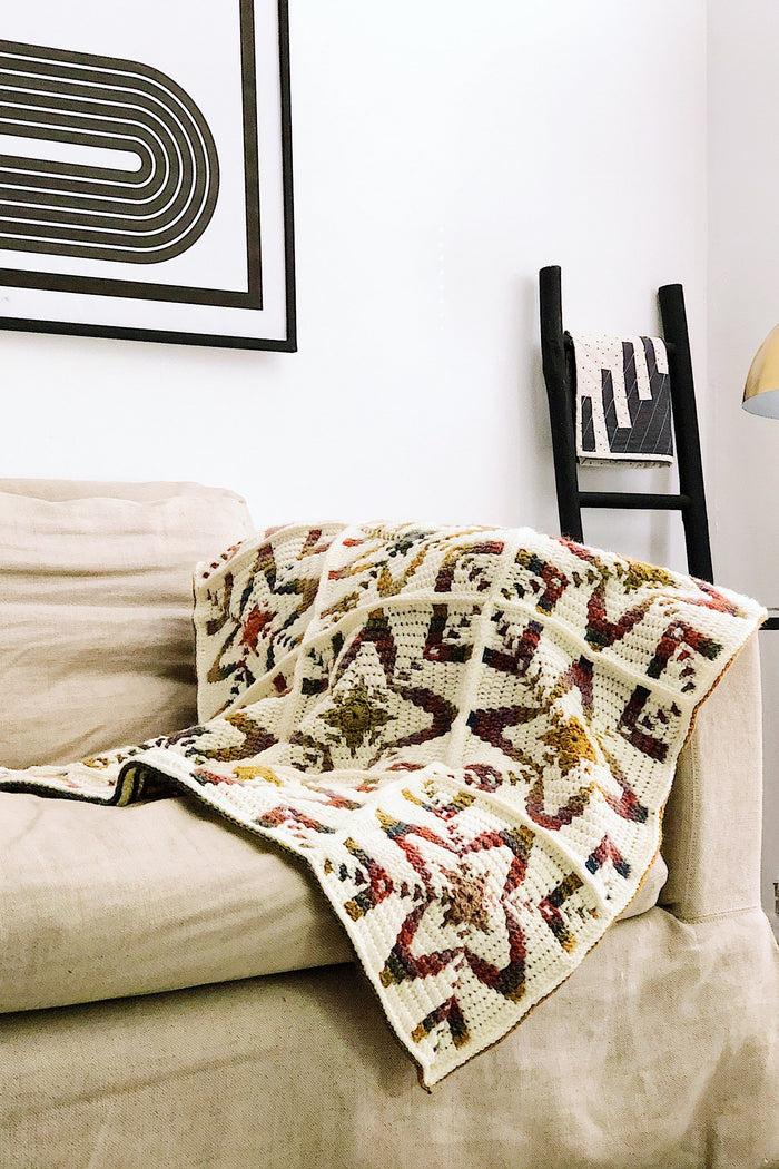 Crochet Kit - Autumn Stars Afghan – Lion Brand Yarn