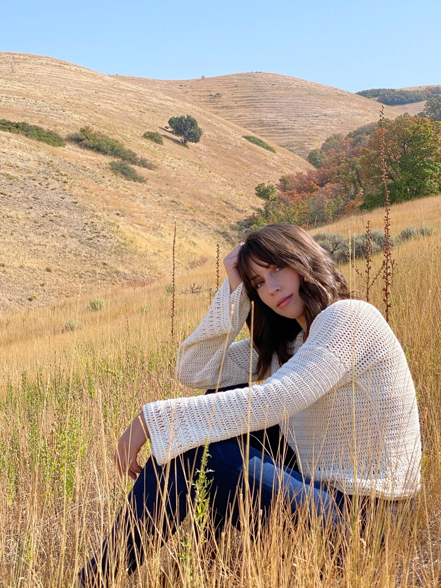 Crochet Kit - Autumn Belle Sweater – Lion Brand Yarn