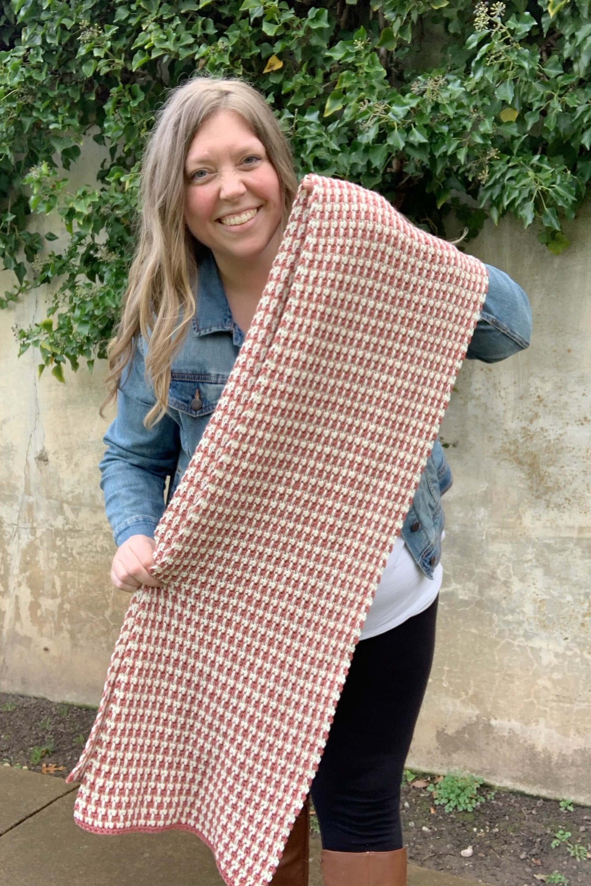 Crochet Kit - The Thatcher Scarf – Lion Brand Yarn