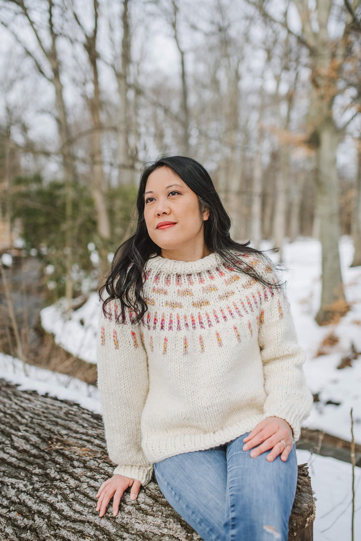 Knit Kit - Falling Water Sweater – Lion Brand Yarn