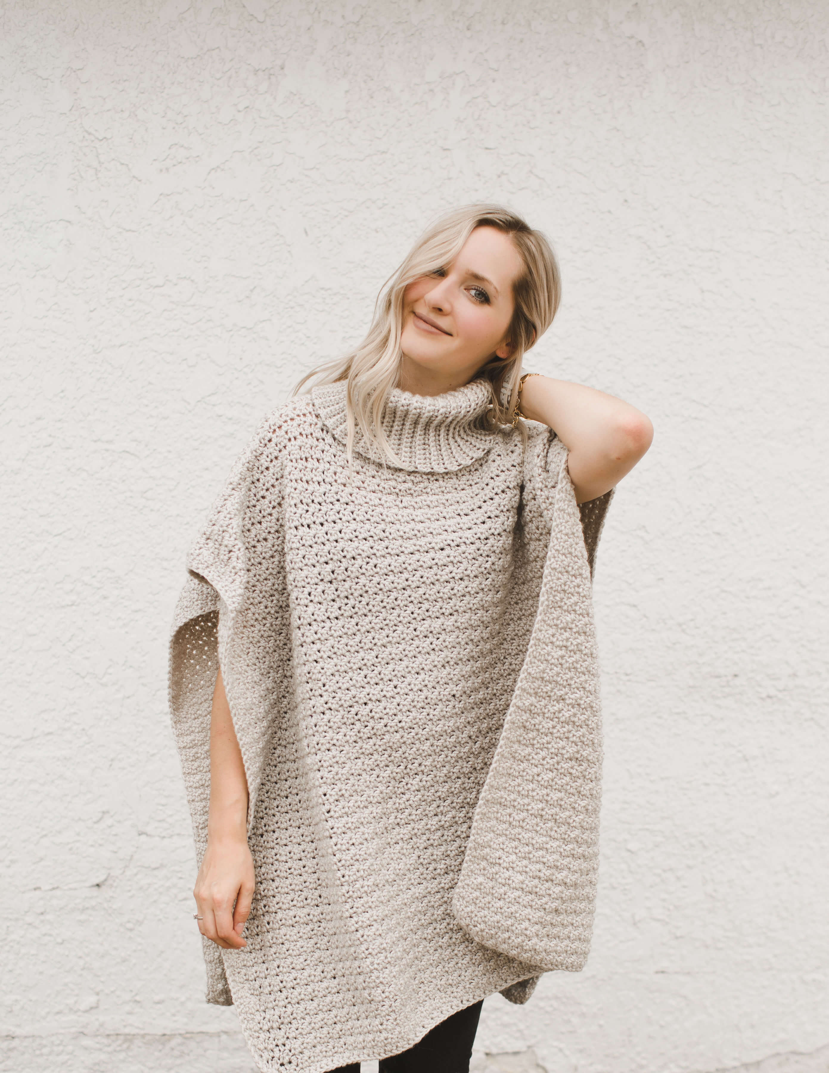 Crochet Kit - Rosebud Poncho – Lion Brand Yarn