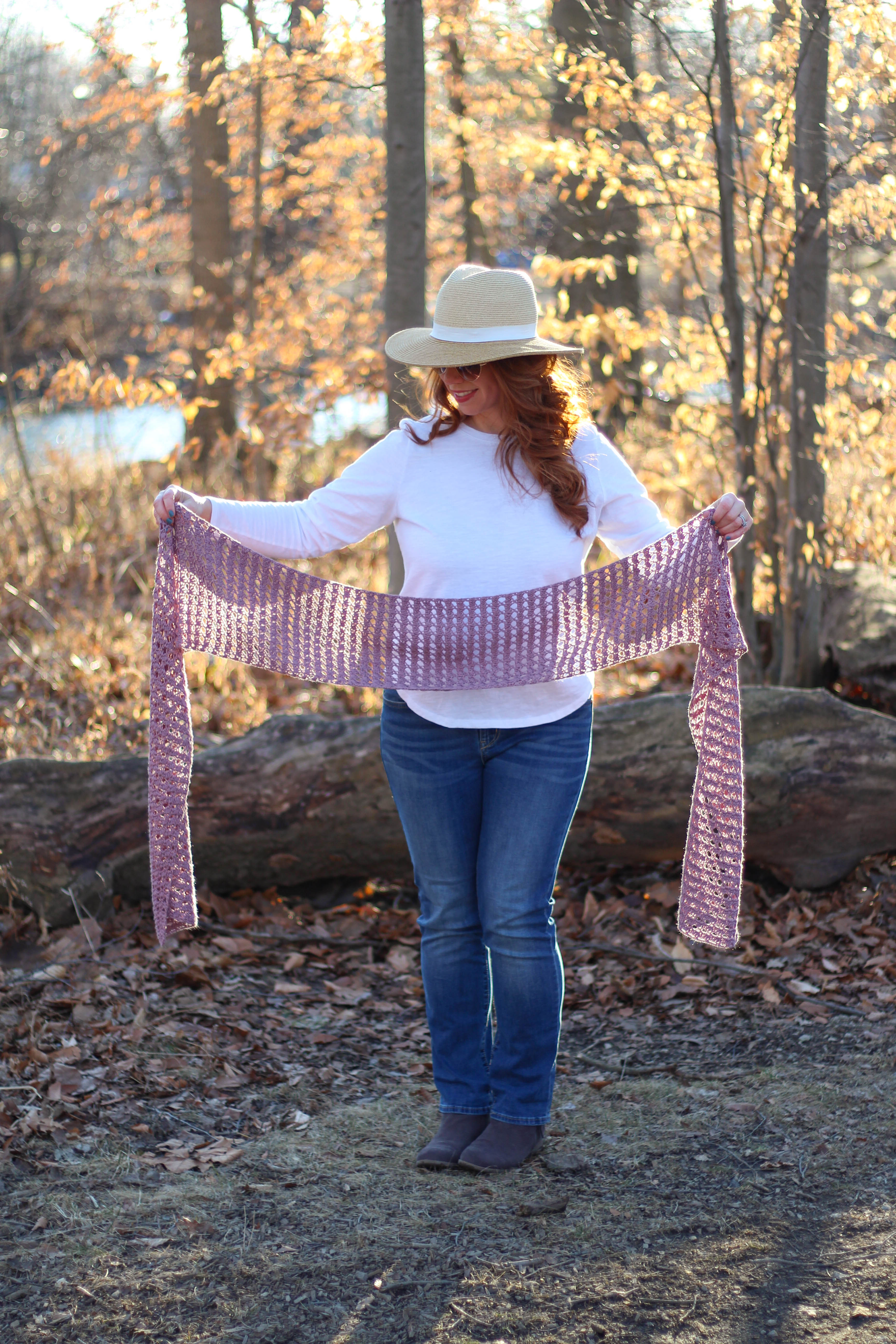 Crochet Kit - Rosewood Wrap – Lion Brand Yarn