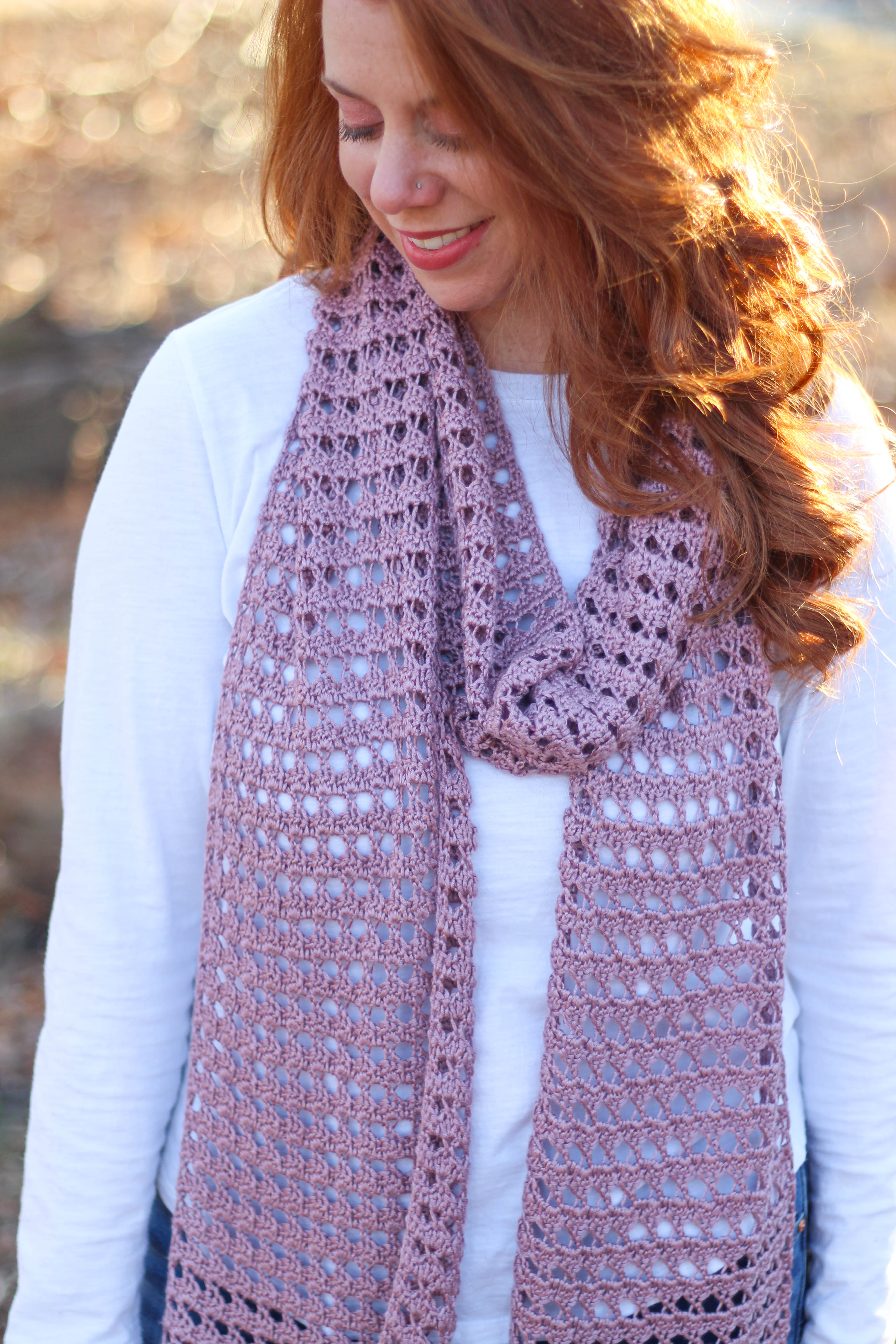 Crochet Kit - Rosewood Wrap – Lion Brand Yarn