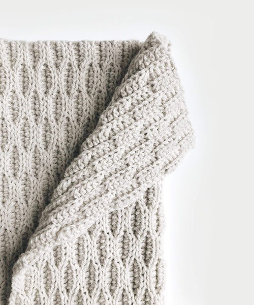 Crochet Kit - The Zanmann Throw – Lion Brand Yarn