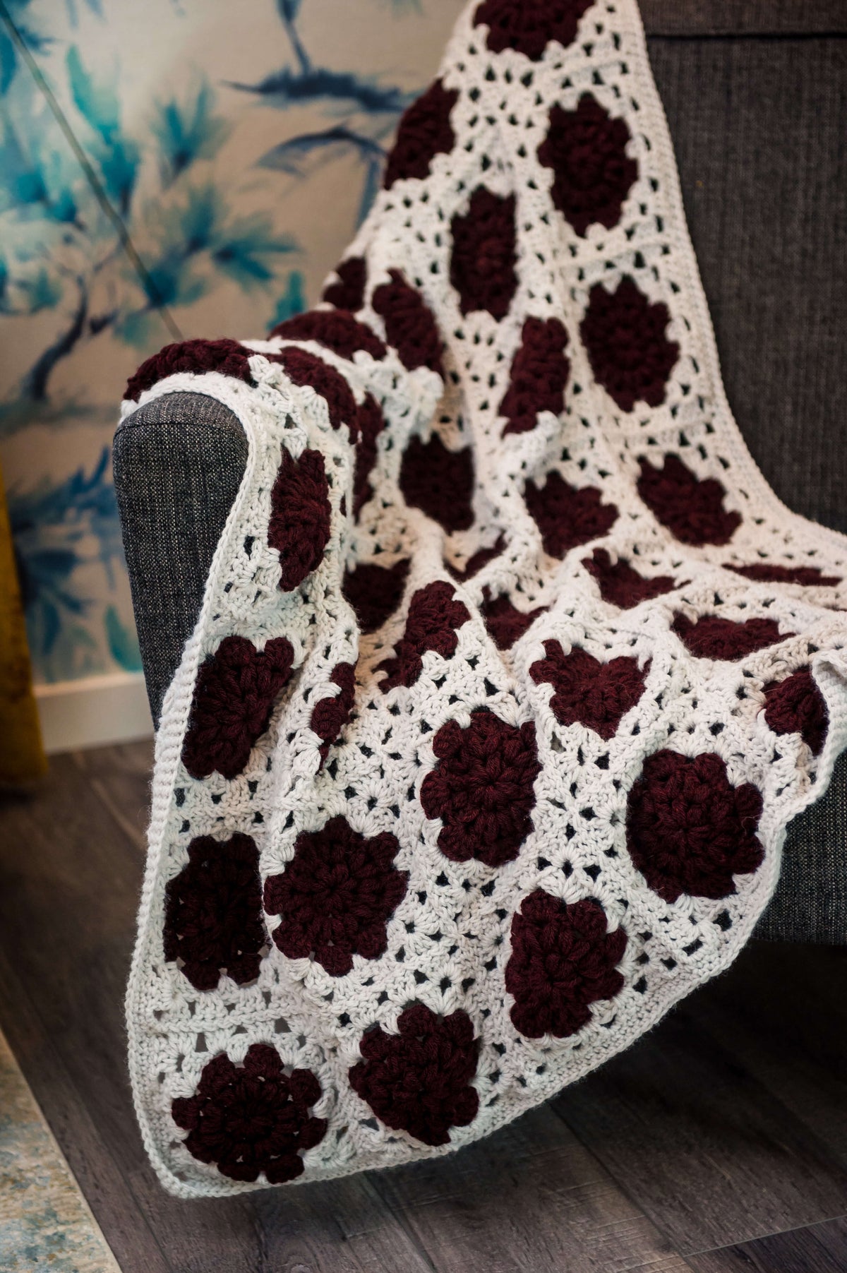 Crochet Kit - The Ruby Blanket – Lion Brand Yarn