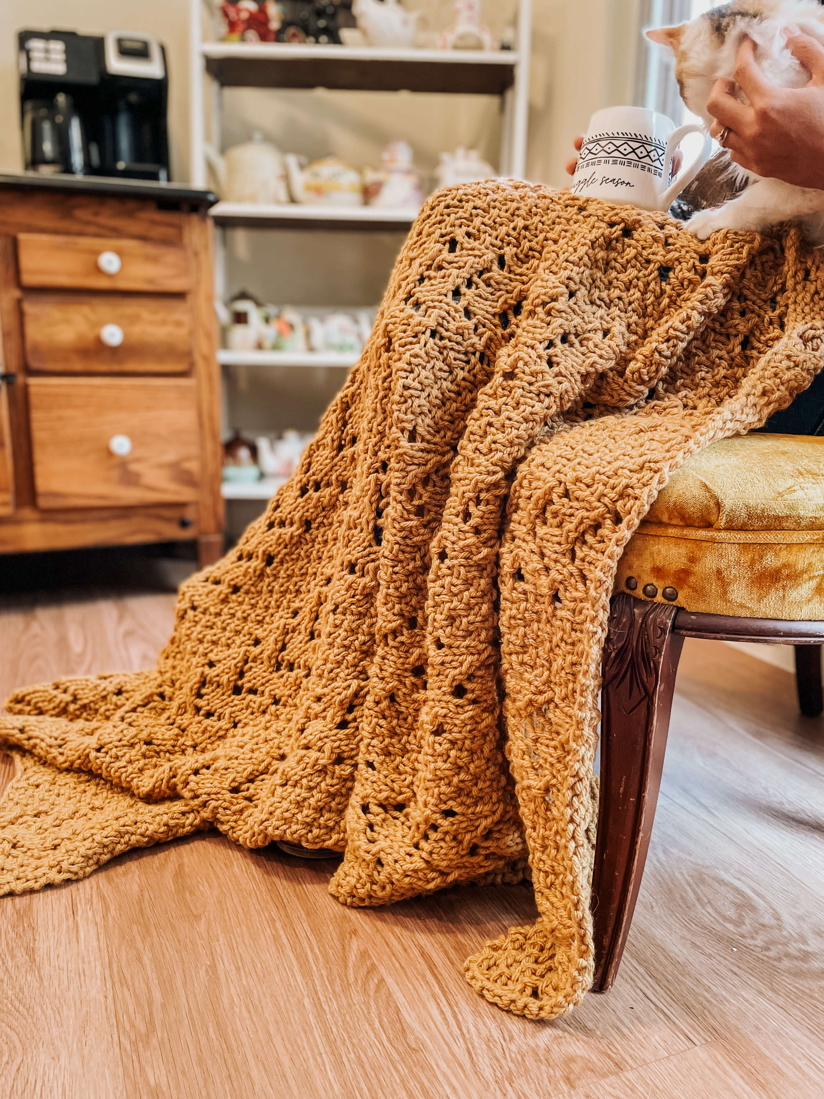 Knit Kit - Elayne Afghan – Lion Brand Yarn